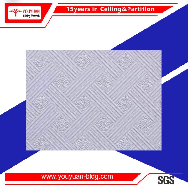 PVC Lminated Gypsum Tile – Drywall and Ceiling Solution